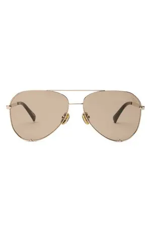 Dezi Blueprint Aviator Sunglasses - Gold/moss