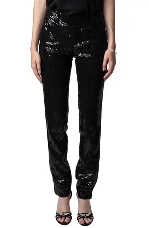 Zadig&voltaire Sequined Pants For Women