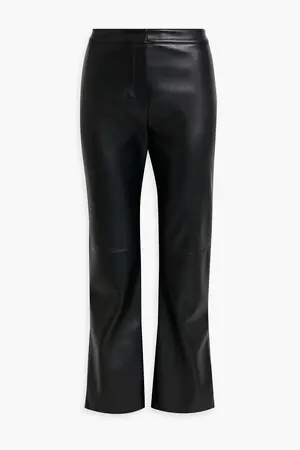 Max Mara Karub Faux Leather Flared Pants