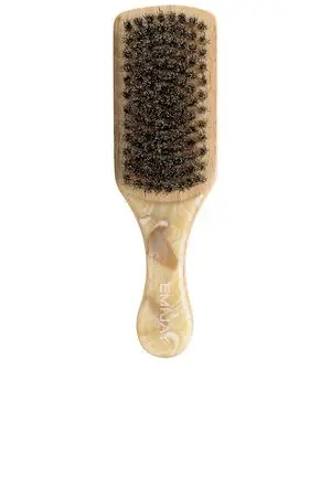 EMI JAY Emi Jay Mini Boar Bristle Brush In Brown Chantilly