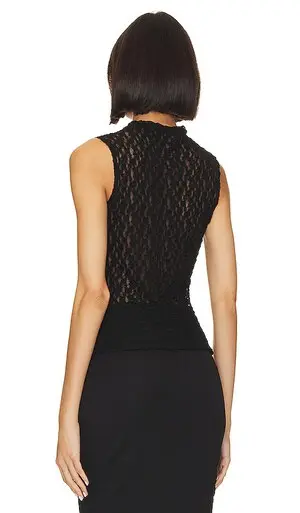 BUCI Sheer Lace Tank