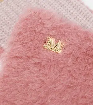Max Mara Manny Fingerless Gloves - Pink