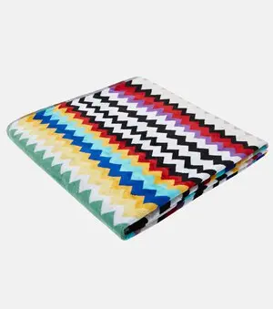 Missoni Cyrus Zig Zag Cotton Terry Beach Towel - Multicoloured