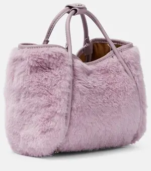 Max Mara Marine Small Teddy Tote Bag