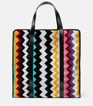 Missoni Cyrus Zigzag Tote Bag - Multicoloured