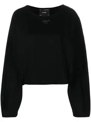 Axel Arigato Halle Logo-embroidered Sweatshirt - Black