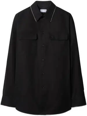 Off-White Zip-edge Cotton Shirt