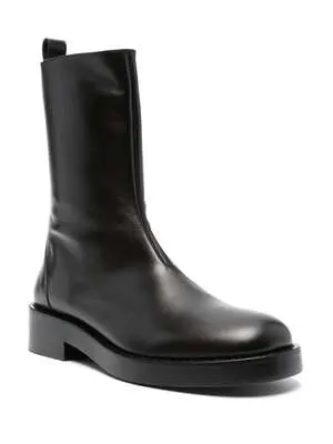 COURREGES Stretch Leather Boots