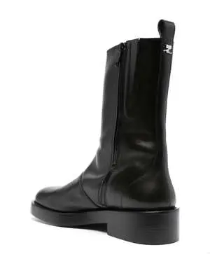 COURREGES Stretch Leather Boots