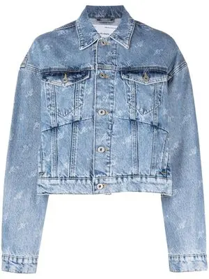 AXEL ARIGATO Axel Arigato Signature Rome Cropped Denim Jacket