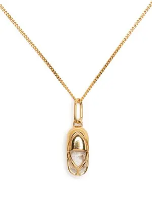 CAPSULE ELEVEN Crystal Pendant Necklace - Gold