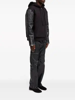 MAISON MARGIELA Zip-up Hooded Jacket