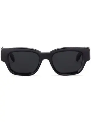 Palm Angels Posey Square-frame Sunglasses - Black