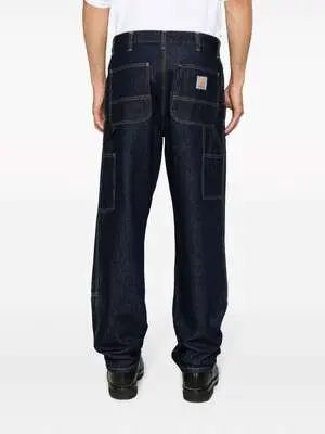 Carhartt Work In Progress Double Knee Trousers - Blue