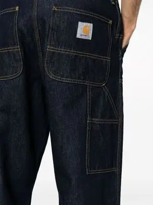 Carhartt Work In Progress Double Knee Trousers - Blue
