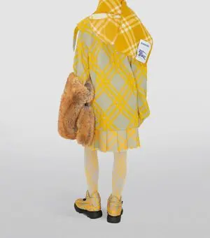 Burberry Wool-blend Check Mini Skirt