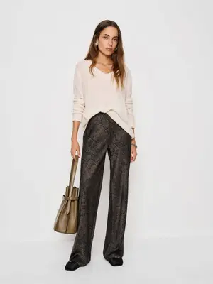 REFORMATION Gale Satin Mid-Rise Bias Short Pant Venom