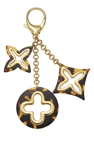 LOUIS VUITTON Tortoiseshell Insolence Bag Charm
