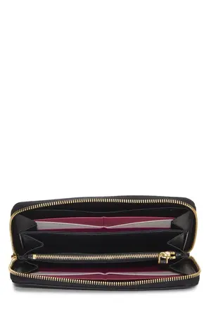 Prada Saffiano Zip Around Wallet