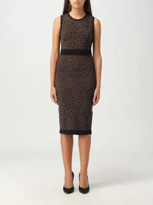 Liu Jo Sleeveless Printed Midi Dress