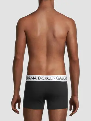 Dolce & Gabbana Stretch Logo Boxer Briefs