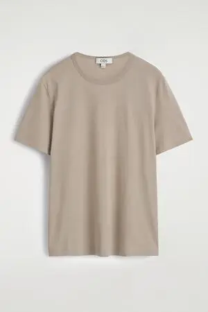 Cos Brushed-cotton Shirt Beige