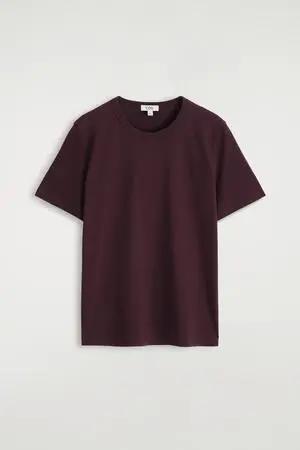 Cos Brushed-cotton Shirt Red
