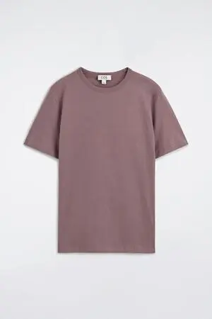 Cos Brushed-cotton Shirt Red