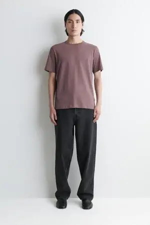 Cos Brushed-cotton Shirt - Red