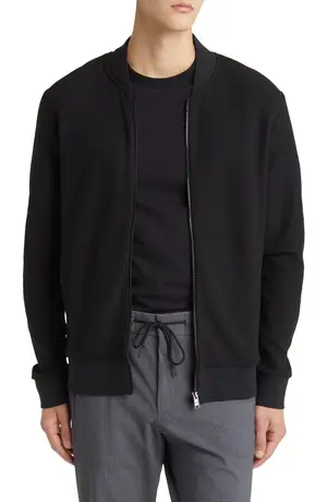 BOSS Skiles Knit Bomber Jacket