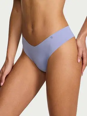 Victoria's Secret No-show Cotton Thong Panty - Purple
