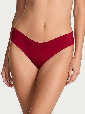 Victoria's Secret No-show Thong Panty - Red