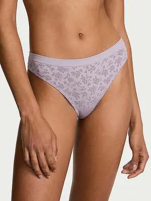 Victoria's Secret Seamless Thong Panty - Floral