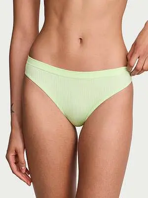 Victoria's Secret Seamless Thong Panty - Green