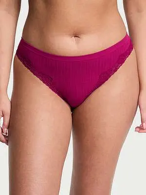 Victoria's Secret Seamless Thong Panty - Pink