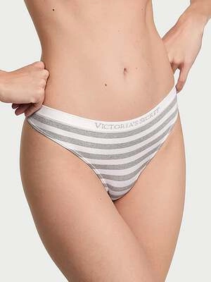 Victoria's Secret Seamless Thong Panty - Print