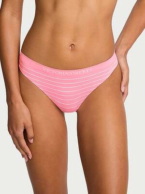Victoria's Secret Seamless Thong Panty - Print