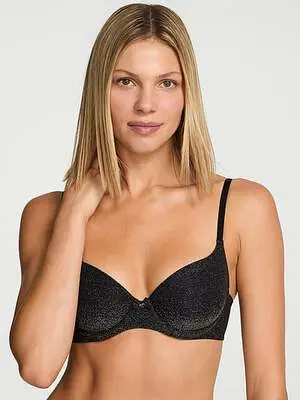 Victoria's Secret Body By Victoria Lightly Lined Smooth Demi Bra Gold