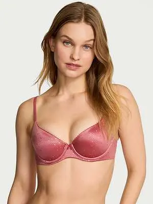 Victoria's Secret Body By Victoria Lightly Lined Smooth Demi Bra Print