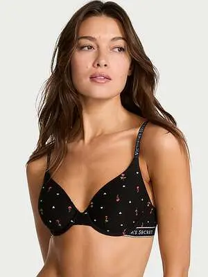 Victoria's Secret The T-shirt Lightly Lined Full-coverage Smooth Bra Floral