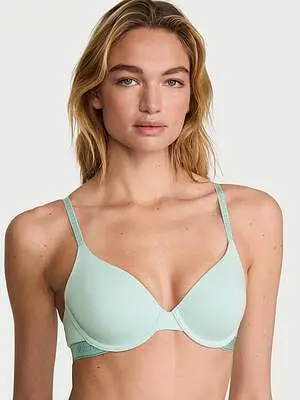 Victoria's Secret The T-shirt Lightly Lined Full-coverage Smooth Bra Green