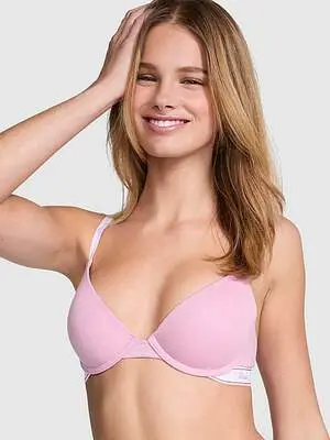 Pink Wear Everywhere Push-up Bra - Gold