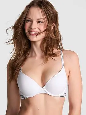 Pink Wear Everywhere Push-up Bra White,ivory