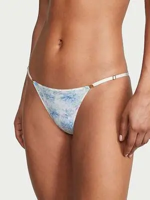 Victoria's Secret Love Cloud Adjustable String Bikini Panty Floral