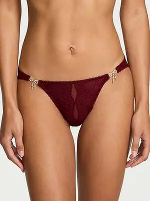 Victoria's Secret Love Cloud Adjustable String Bikini Panty - Red