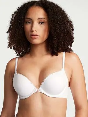 Victoria's Secret Body Victoria Push-up Smooth Bra - White,ivory