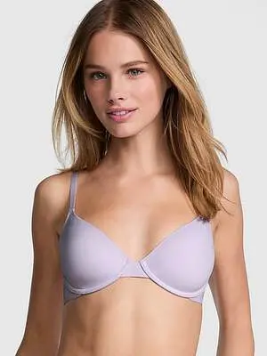 Pink Wear Everywhere Lightly Lined Full Coverage T-shirt Bra Purple