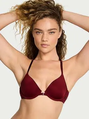 Victoria's Secret Sexy Tee Lacie Lightly Lined Demi Bra - Red