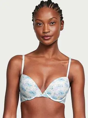 Victoria's Secret Dream Angels Lace Push-up Bra Floral