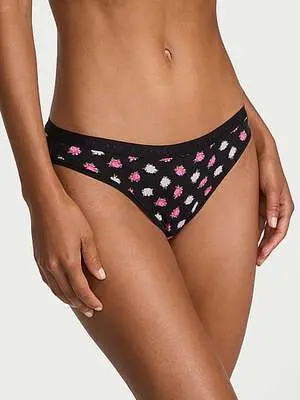 Victoria's Secret Stretch Cotton Bikini Panty - Floral